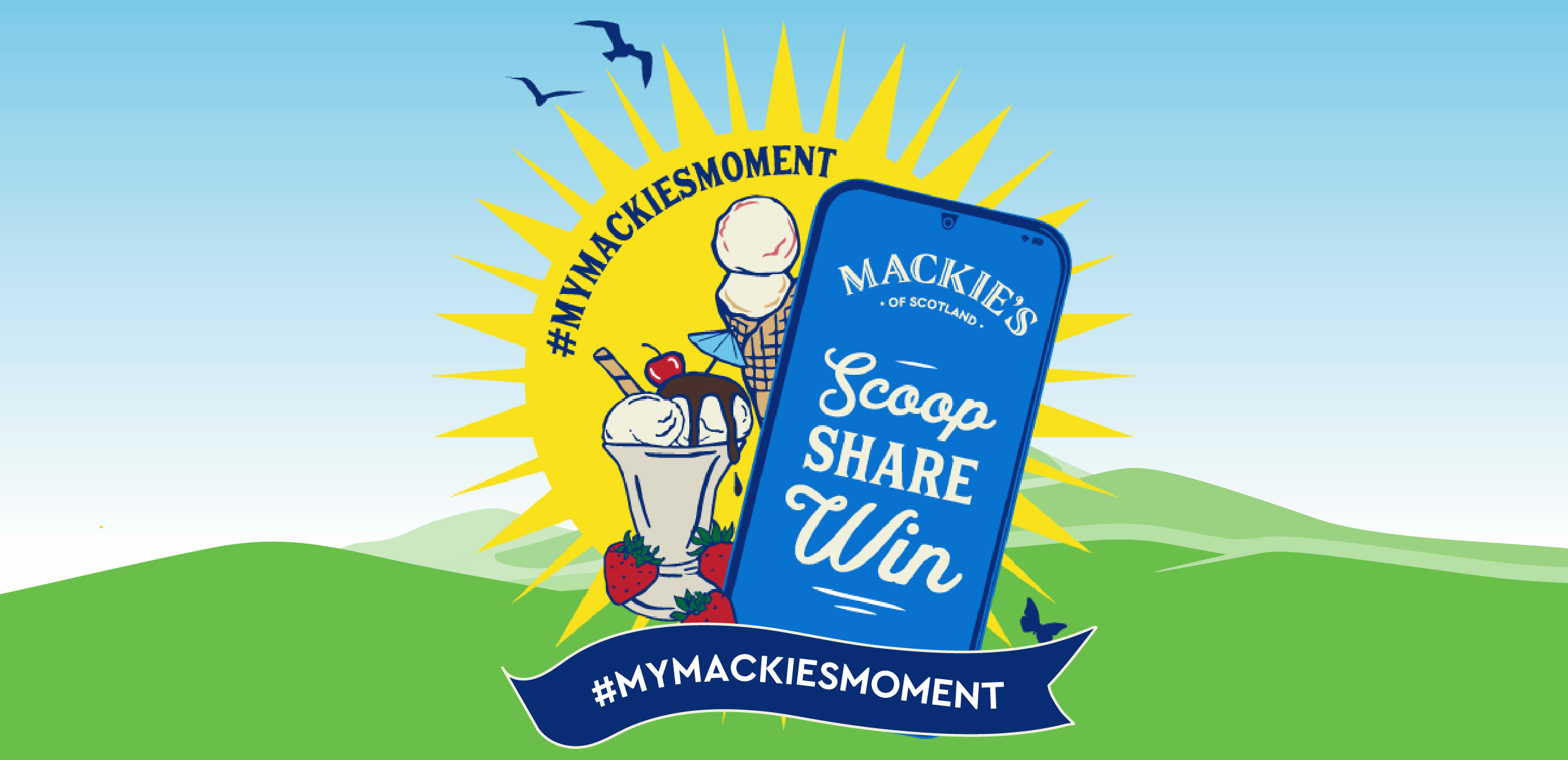 WIN a lifetime supply of ice cream - Mackie’s of Scotland