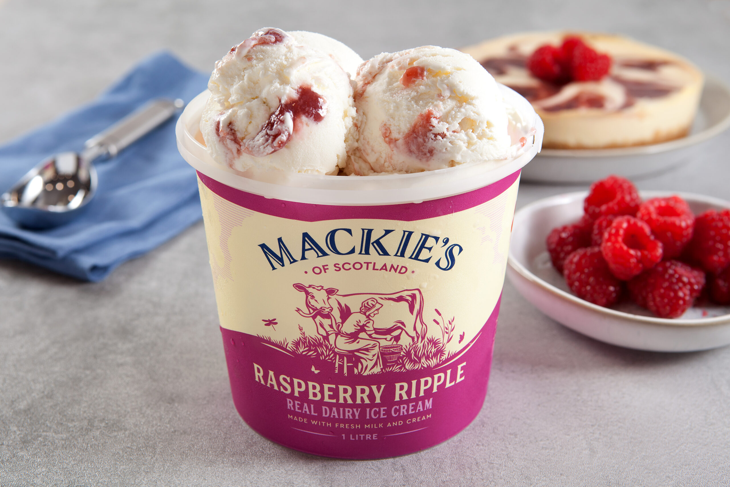 Raspberry Ripple Makes Waves in Sainsbury's - Mackie’s of Scotland
